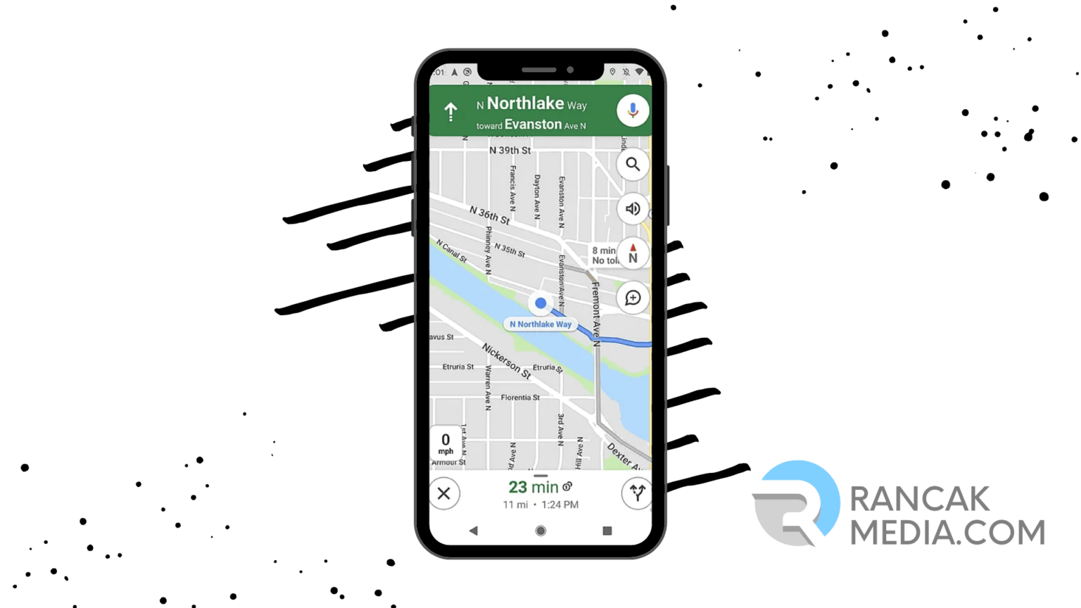 Kompas Google Maps Kembali Tersedia Di Android