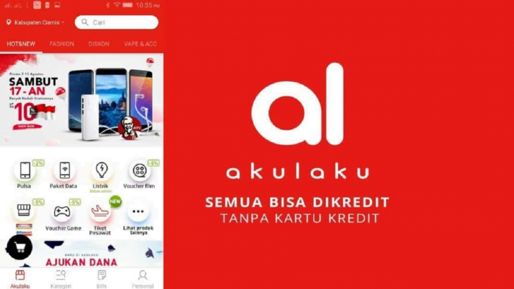 Cara Login Aplikasi Akulaku di Website